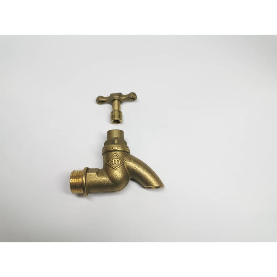 CITY 15MM BRASS LOOSE KEY BIB TAP | Shopee Malaysia