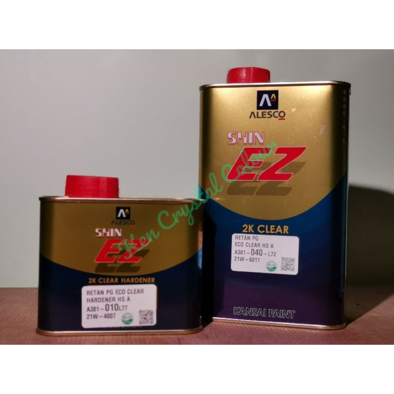ALESCO KANSAI RETAN HSA 040 CLEAR WITH HARDENER | Shopee Malaysia
