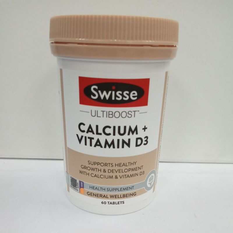 Swisse Ultiboost Calcium + Vitamin D3 60s [EXP: 10/23] | Shopee Malaysia