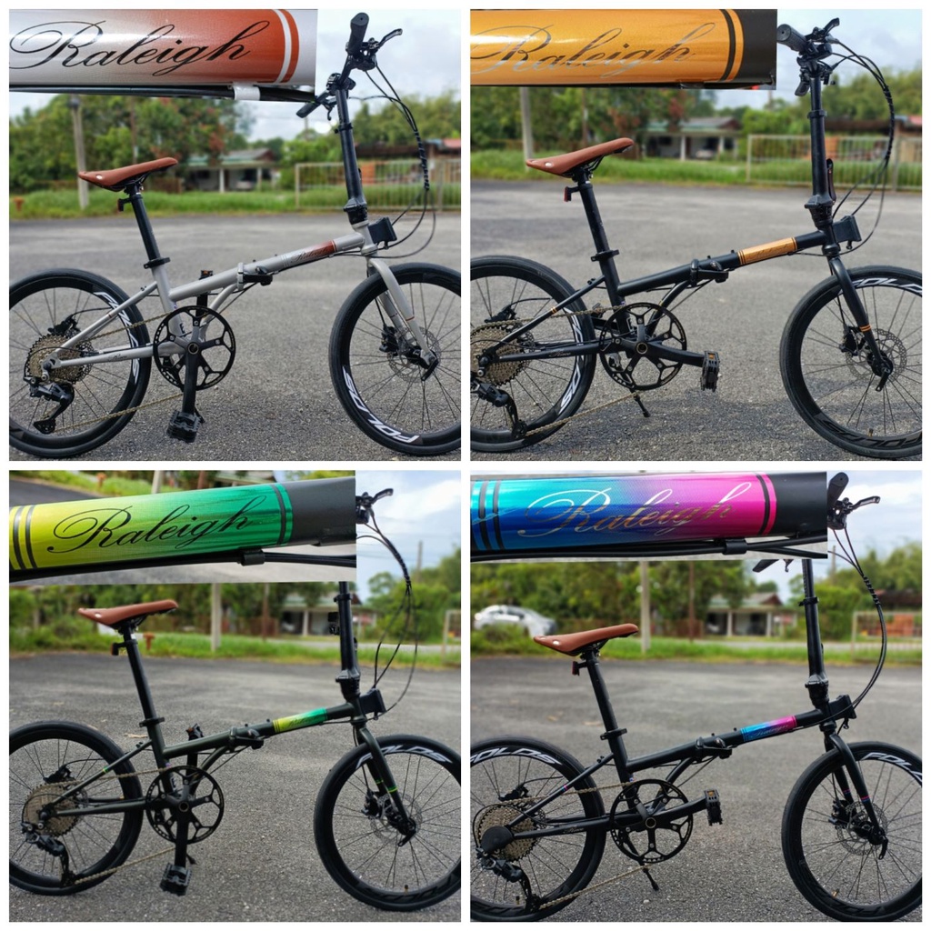 FOLDING BIKE 20" RALEIGH RACE ( 11 SPEED ) | Shopee Malaysia