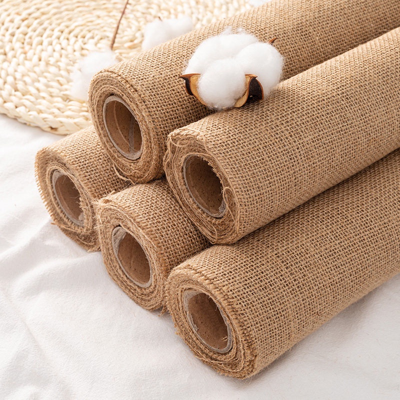 Hemp Sack Wrapper Roll for Bouquet Packaging / Kain Kasar Pembalut ...