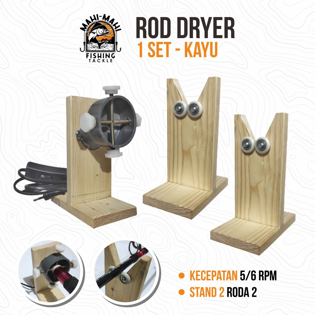 MESIN KAYU Rod Dryer Machine Resin Rod Dryer Complete Package Wooden ...
