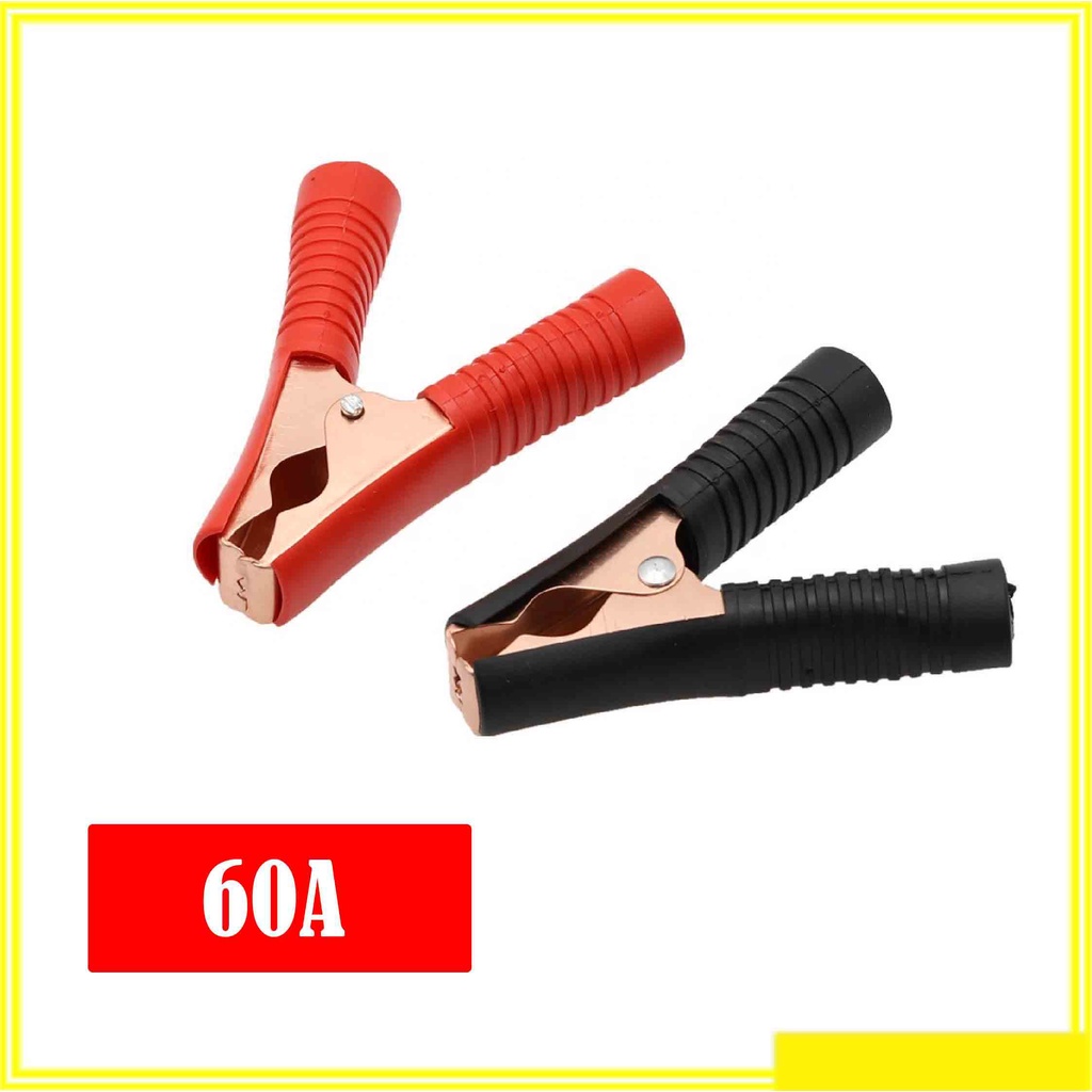Copper Alligator Battery Clamps 15A / 30A / 60A Battery Clips Test Lead ...