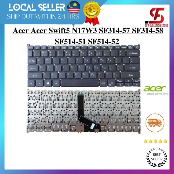 Laptop Keyboard for Acer Acer Swift5 N17W3 SF314-57 SF314-58 SF514-51 ...