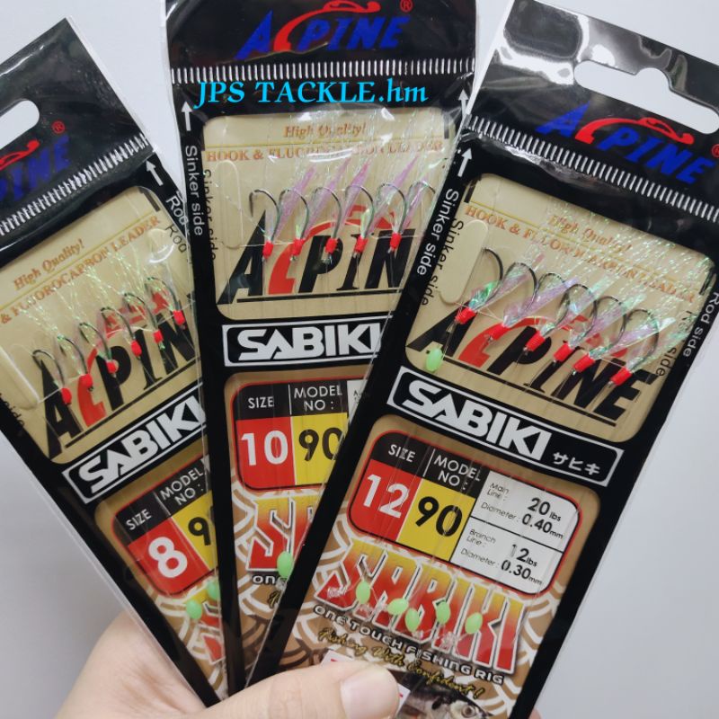 ALPINE sabiki 90 appollo Alpine 90 apollo alpine 90 | Shopee Malaysia