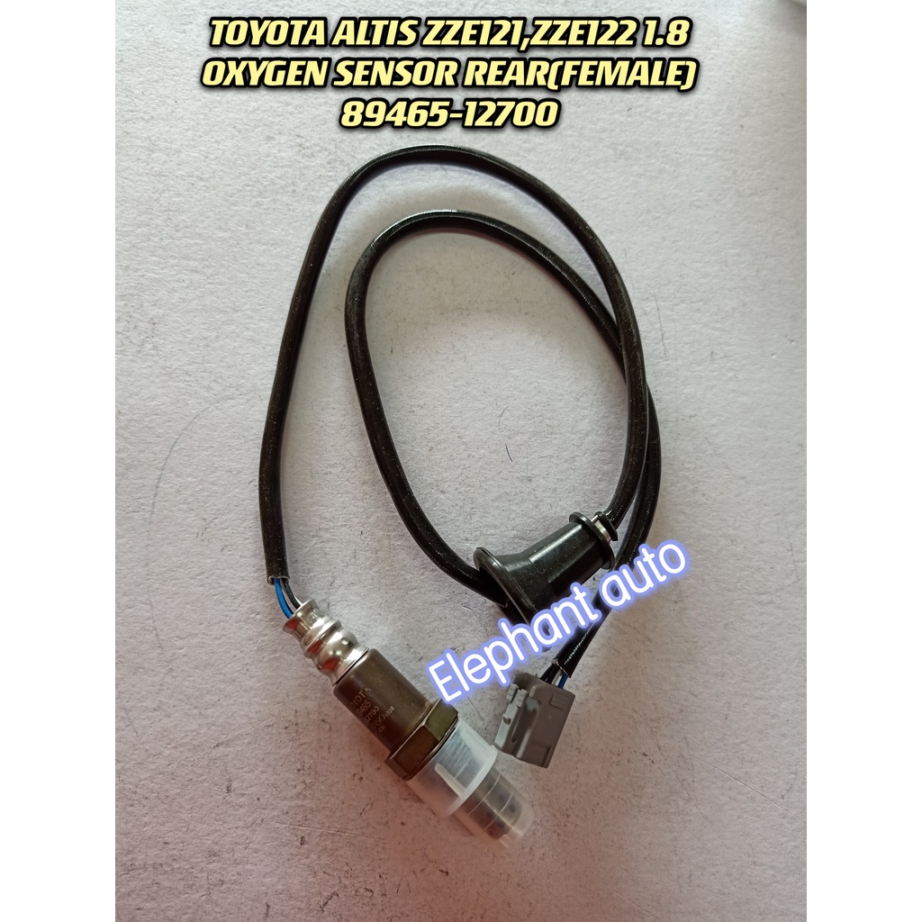 TOYOTA ALTIS ZZE121,ZZE122 1.8 OXYGEN SENSOR REAR (FEMALE)89465-12700 ...