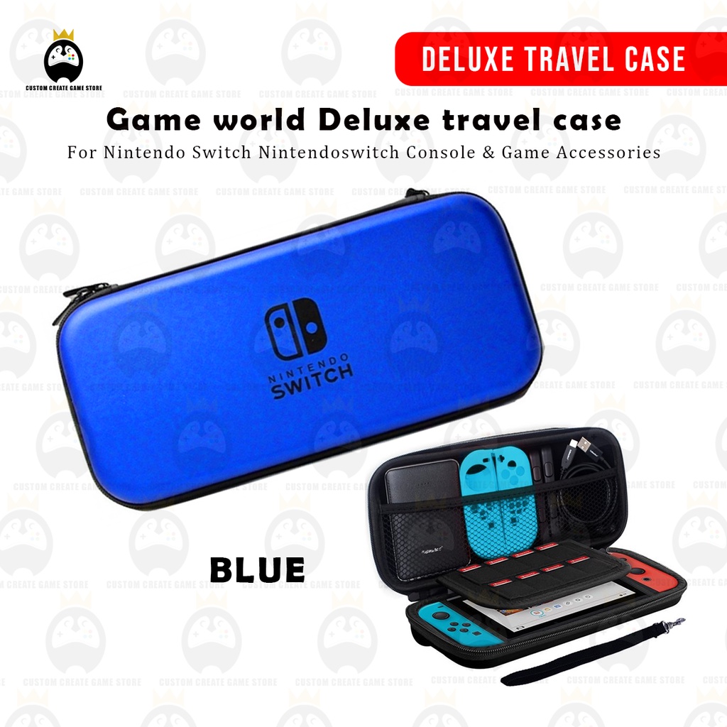 Nintendo Switch Hard Carry Case Deluxe Travel Pouch Storage Bag Switch ...