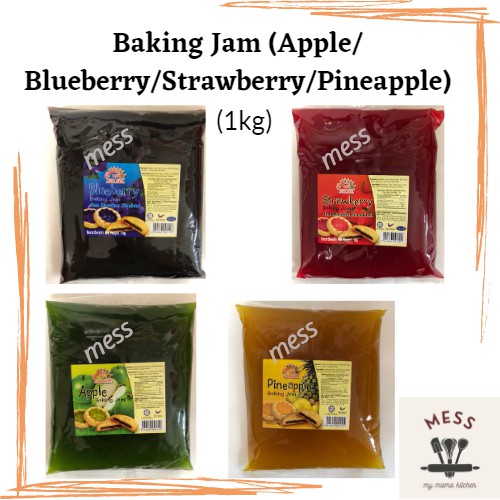 Baking Jam (apple / blueberry / strawberry / pineapple) Bukan Untuk ...
