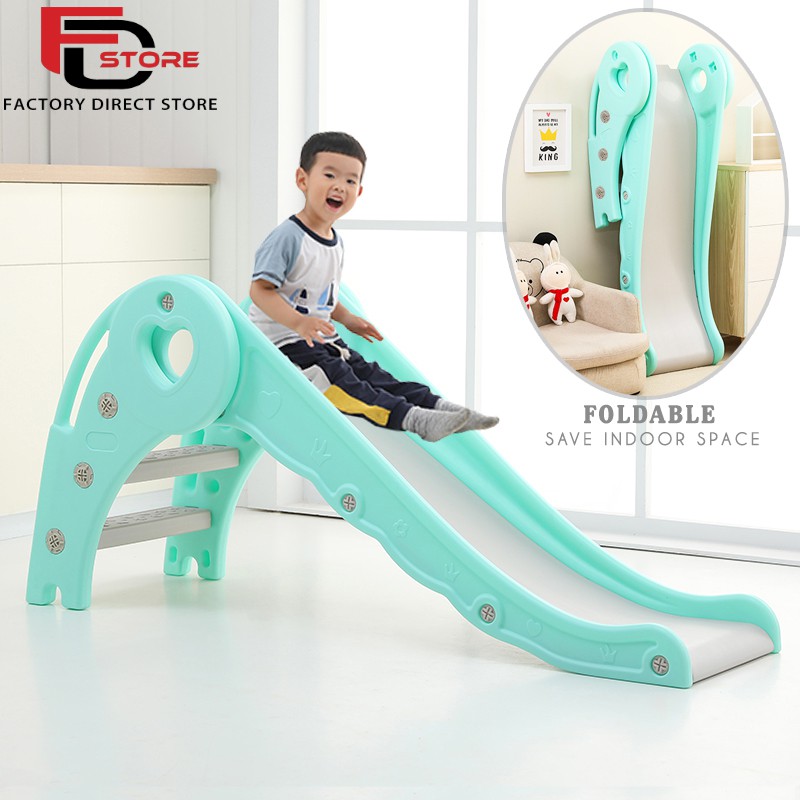 FDS Lovely Slide Foldable Playground Indoor Home DIY Mini Children ...