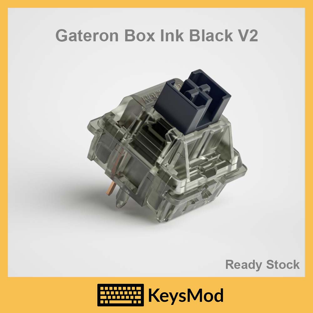 Gateron Box Ink Black V2 (New Version) | Shopee Malaysia