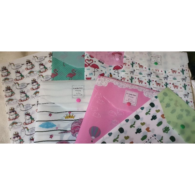 Poket Fail Kartun (File Pocket Cartoon) | Shopee Malaysia