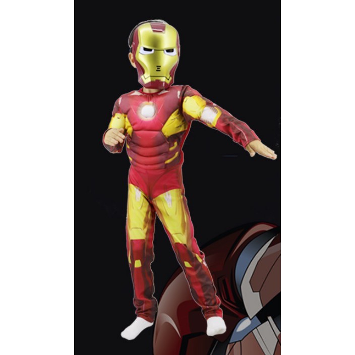 Iron Man Marvel's Avengers Kid Costume | Shopee Malaysia