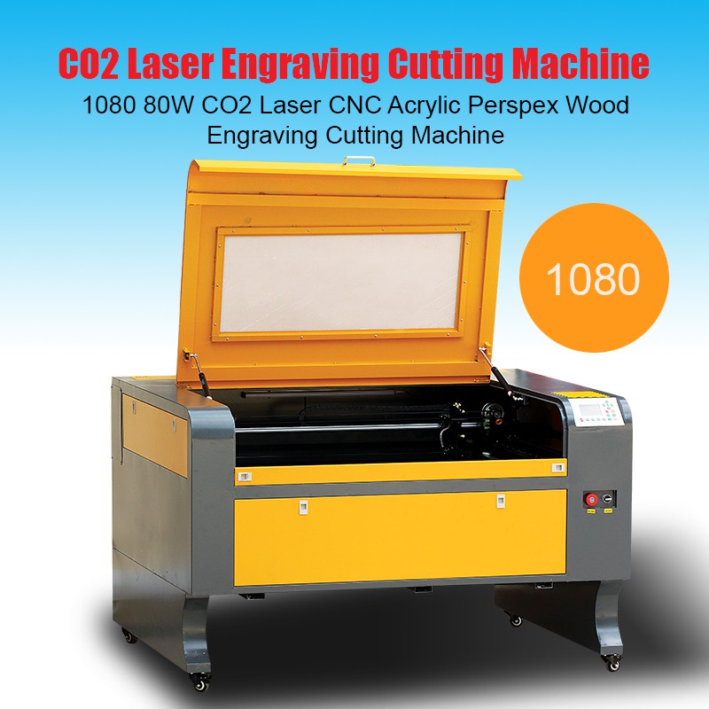 AT1080 80W 100W DSP Co2 Laser Cutter crafts bamboo wood laser engraving ...