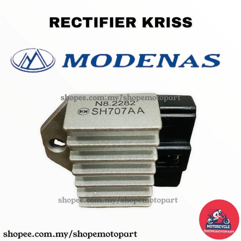 CUT OUT RECTIFIER REGULATOR KATAB KATAU FOR MODENAS KRISS 1 2 KRISS110 ...