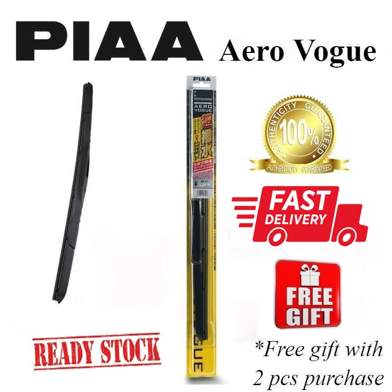 PIAA Aero Vogue Silicone Car Wiper Blade Silicon Wiper ( Size 12" ~ 28" ) | Shopee Malaysia