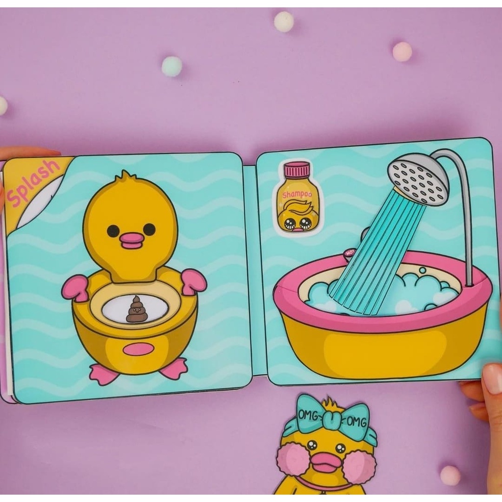 Duck Toys VIRAL Papers Book Paper Duck Educational Toys | Shopee Malaysia