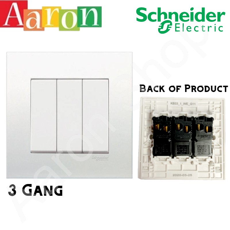 SCHNEIDER CLIPSAL VIVACE 13A/15A/1GANG 20A/1GANG BELL/1GANG/2GANG 250V ...