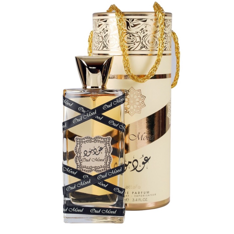 Oud Mood Perfume 100 ml LATTAFA Original Lattafa 3D Sticker | Shopee ...