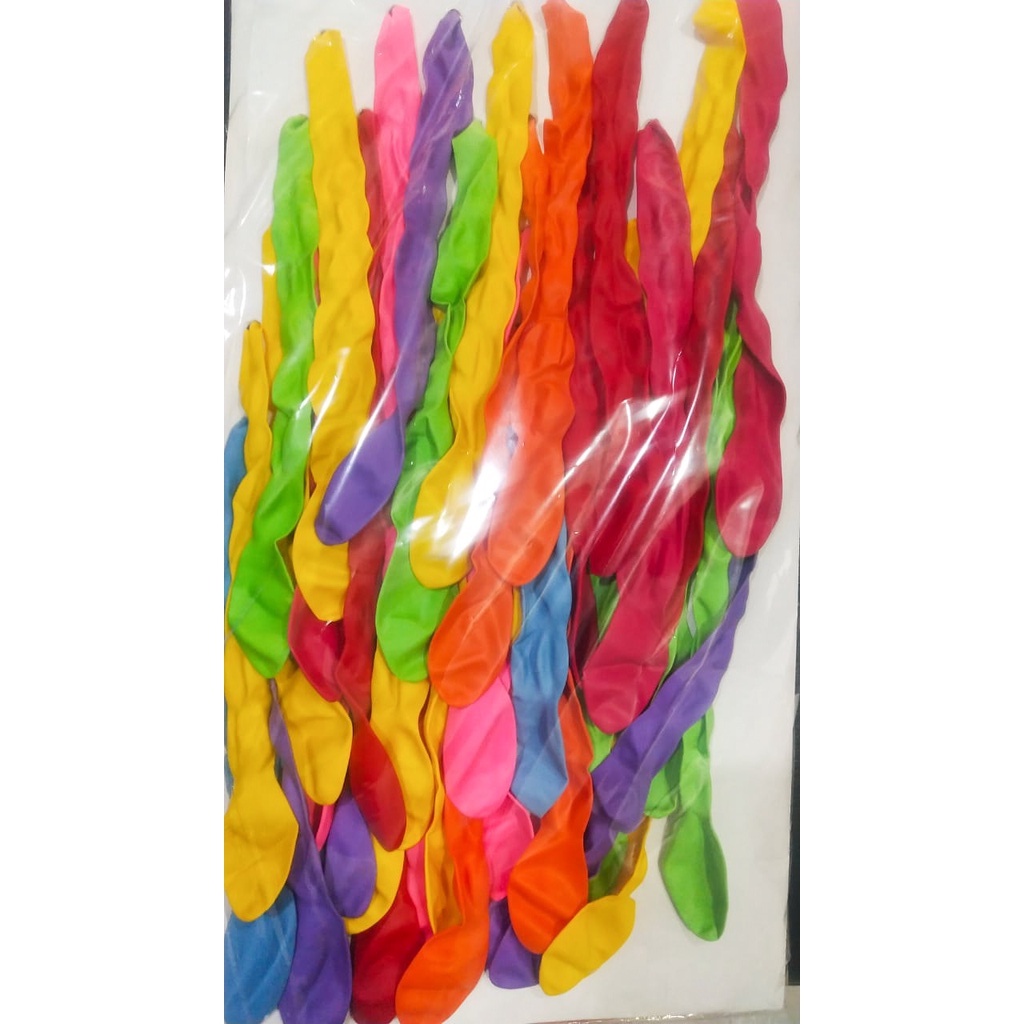 Long BEAN RUBBER BALLOONS SHEET CONTAINS 40 PCS 1 SHEET | Shopee Malaysia