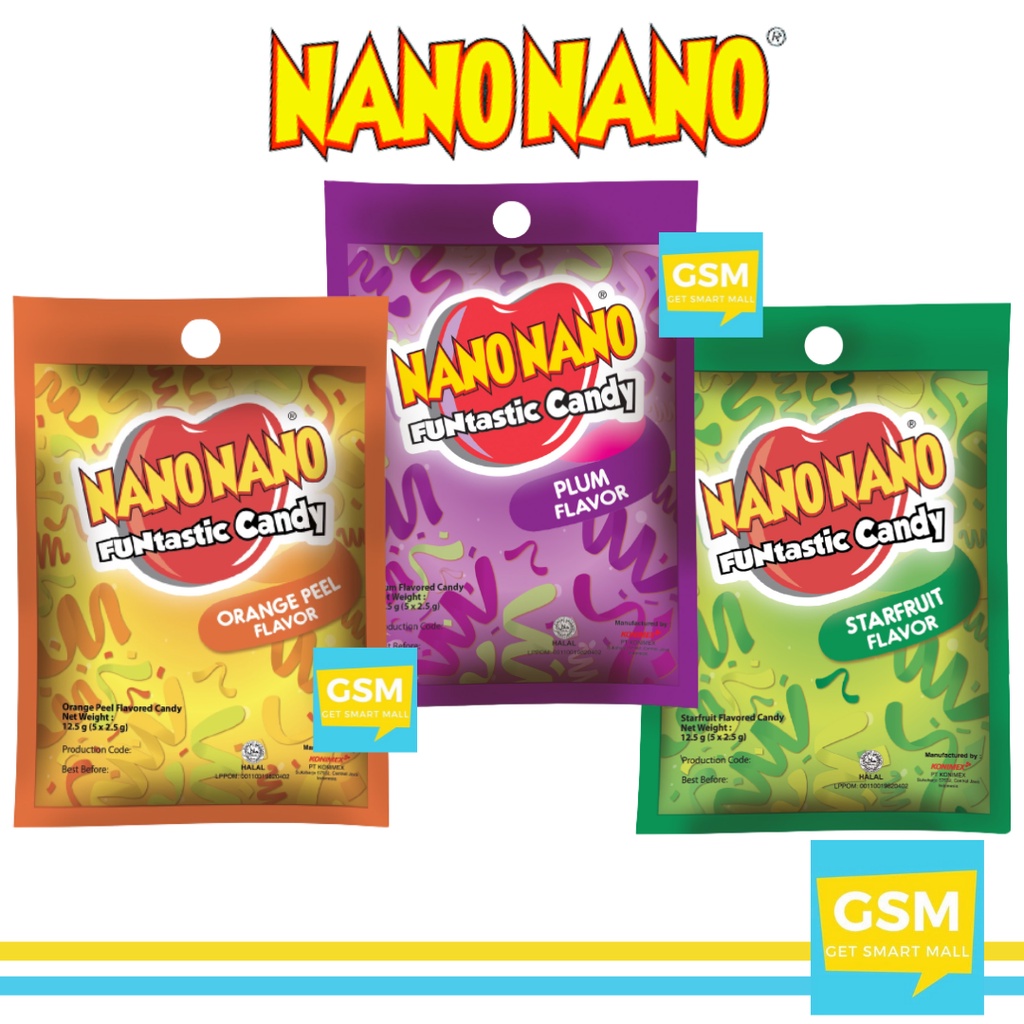 NANONANO UNIQUE FLAVOUR CANDY 15g (6x2.5g) | Shopee Malaysia