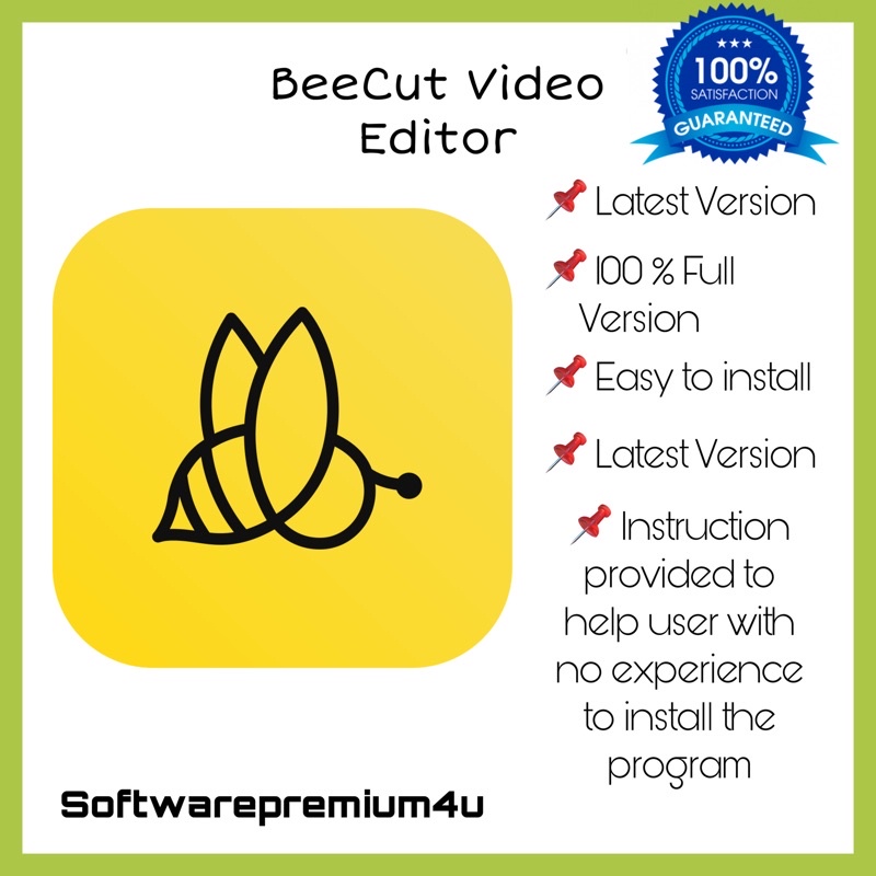 BeeCut 1.7.7.28 (2022) 🔥【Latest】🔥 | Shopee Malaysia