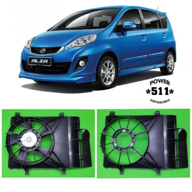 Perodua Alza 2009-2022 (1st Model) Radiator Fan Guard / Alza Fan Blade ...