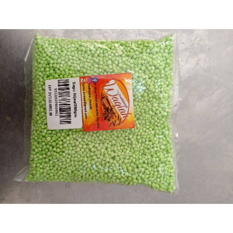Sagu halus ,(Waqiah) , muslim, 200g, sagu gula melaka, sagu warna ...