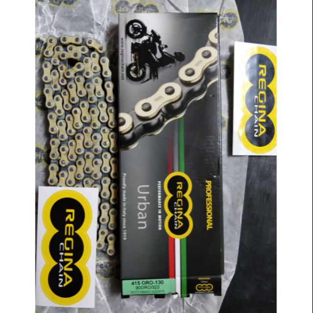 REGINA Chain ITALY 415-130L Gold Chain | Shopee Malaysia