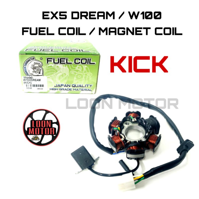EX5 DREAM / W100 FUEL COIL MAGNET COIL (KICK) - STRONGER CHARACTER ...