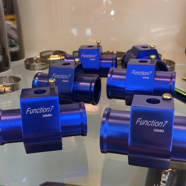 FUNCTION 7 WATER TEMPERATURE 26MM-40MM ADAPTOR FOR DEFI METER WATER ...