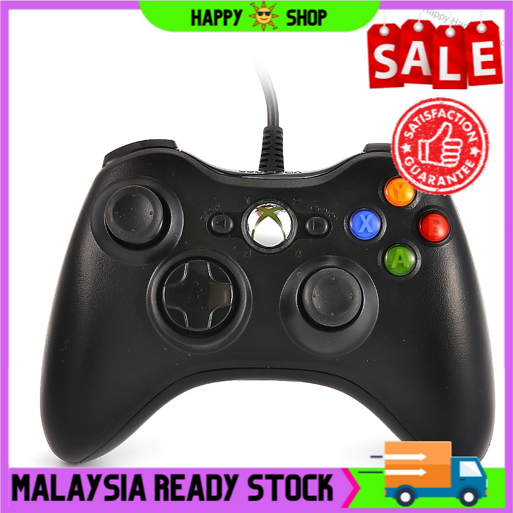 Console Wired USB Game Controller for PC & Xbox 360 Windows xp vista ...