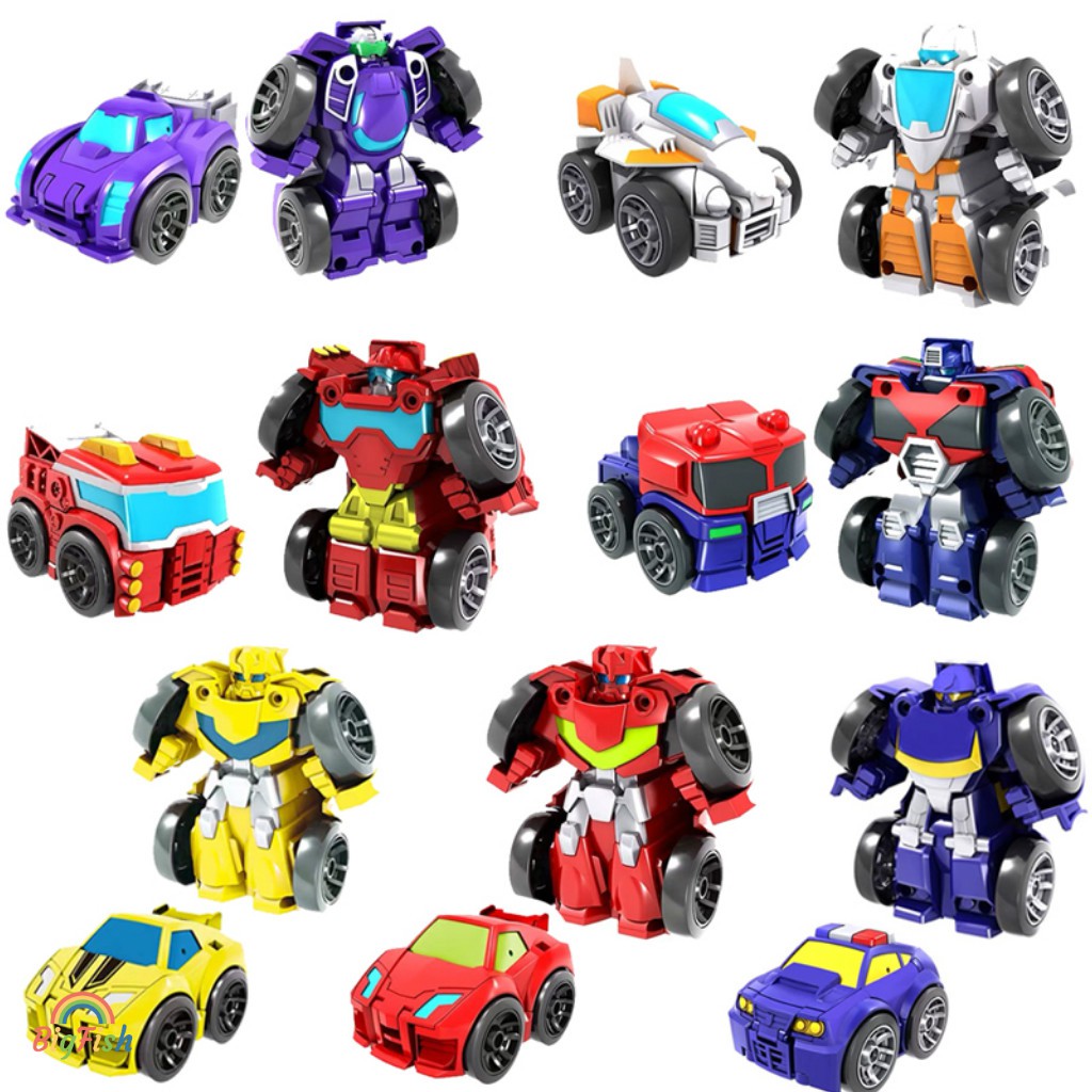 Transformers Pocket Toys Car Pioneer Friction Toy Cars Children's Car ...