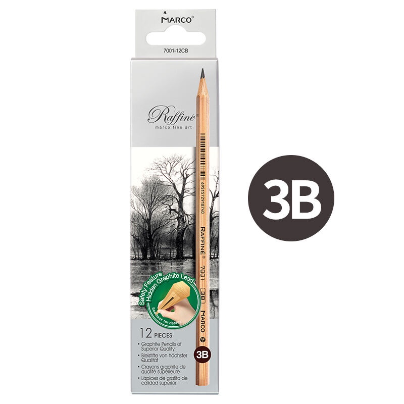 [MiChi Art] Marco 7001 wooden pencil for fine Art sketching sketching ...
