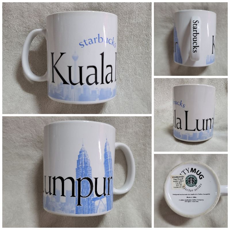 Starbucks Rare Kuala Lumpur Global City Mug Collector Series Mug 20 oz ...