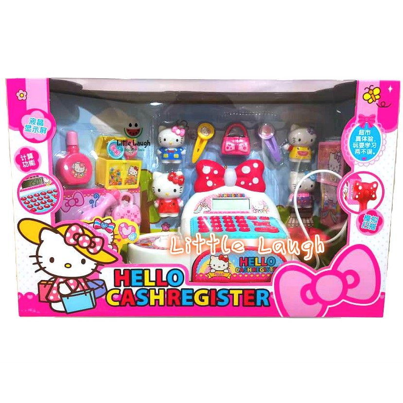 Hello Kitty Cashier toys MINI supermarket (Ready stock) | Shopee Malaysia
