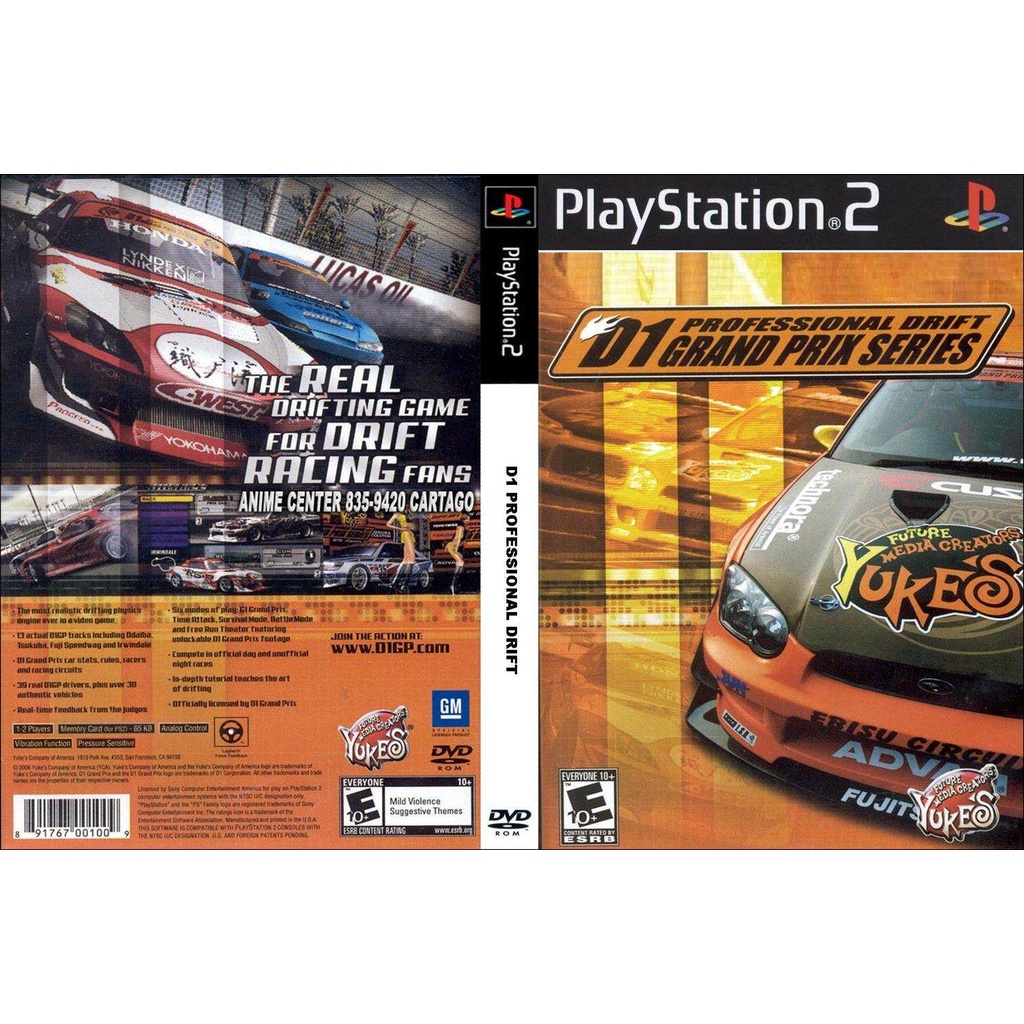 D1 Professional Drift Grand Prix Series (CD Games PS2) | Shopee Malaysia