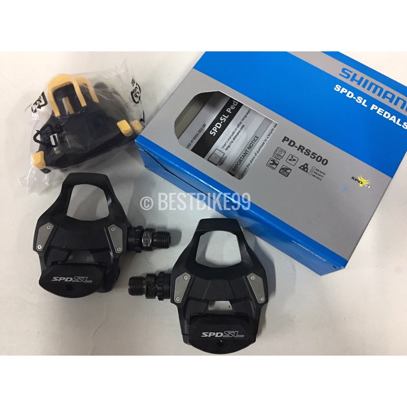 Shimano PD RS500 R550 R7000 Road Bike Clipless Pedal & Clipless PD ...