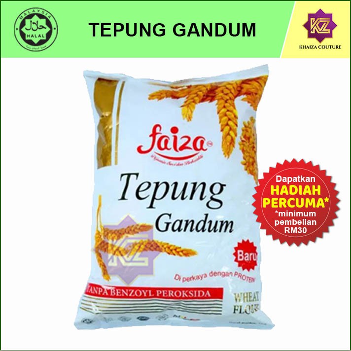 Tepung Gandum Faiza READY STOCK - 1kg | Shopee Malaysia