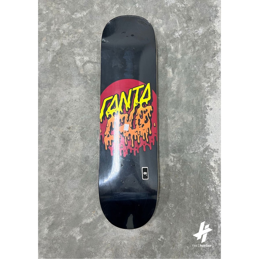 SANTA CRUZ RAD DOT HARD ROCK MAPLE 8" SKATEBOARD DECK | Shopee Malaysia