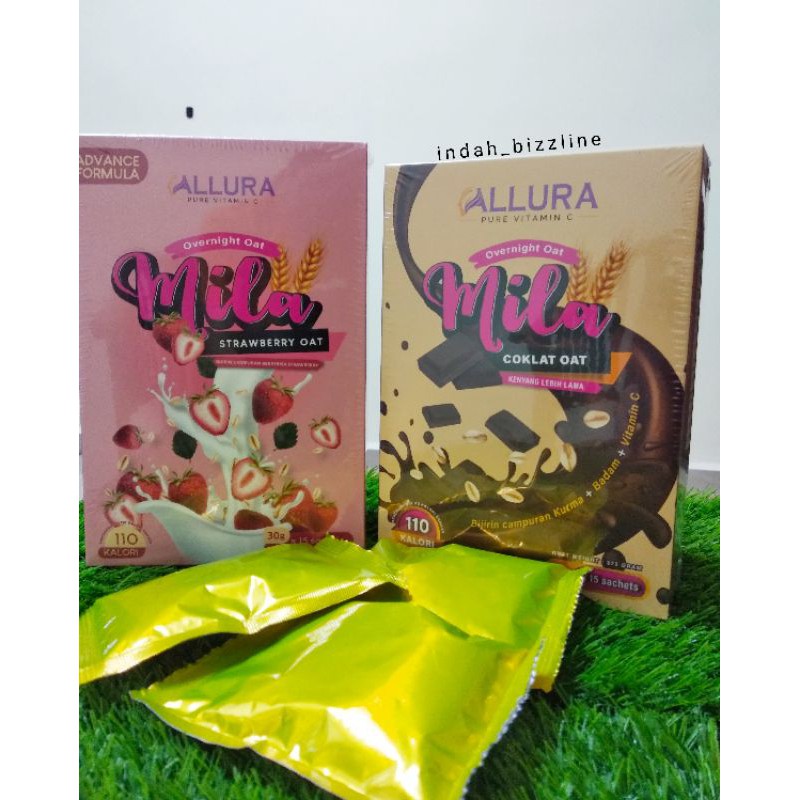 MILA COKLAT/STRAWBERRY OAT TRIAL LOOSE (3sachet) | Shopee Malaysia