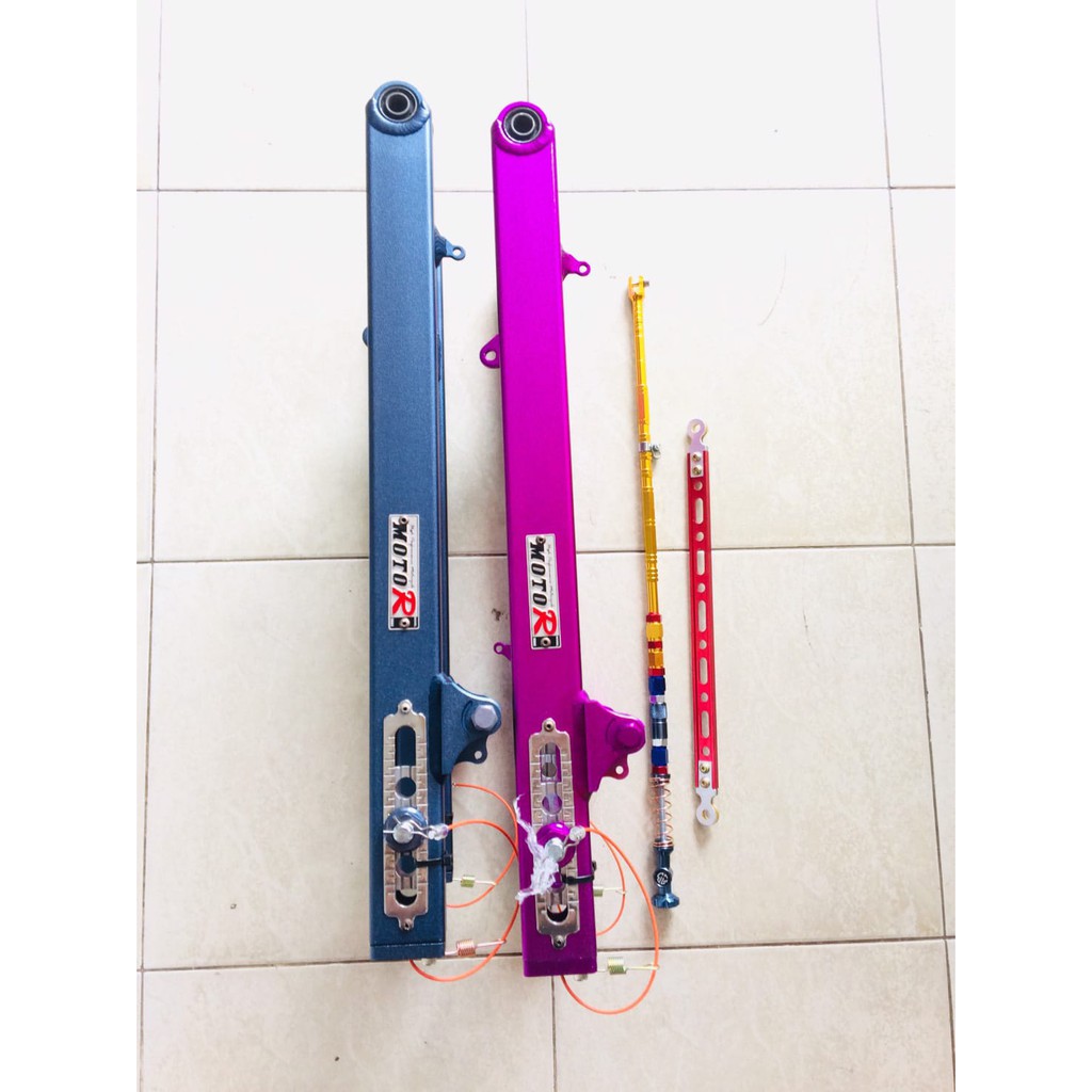 💥🇹🇭WAVE SWING ARM + 2 Inch SET 💥🇹🇭 MOTO R ALLOY SWING ARM PANJANG UNTUK ...