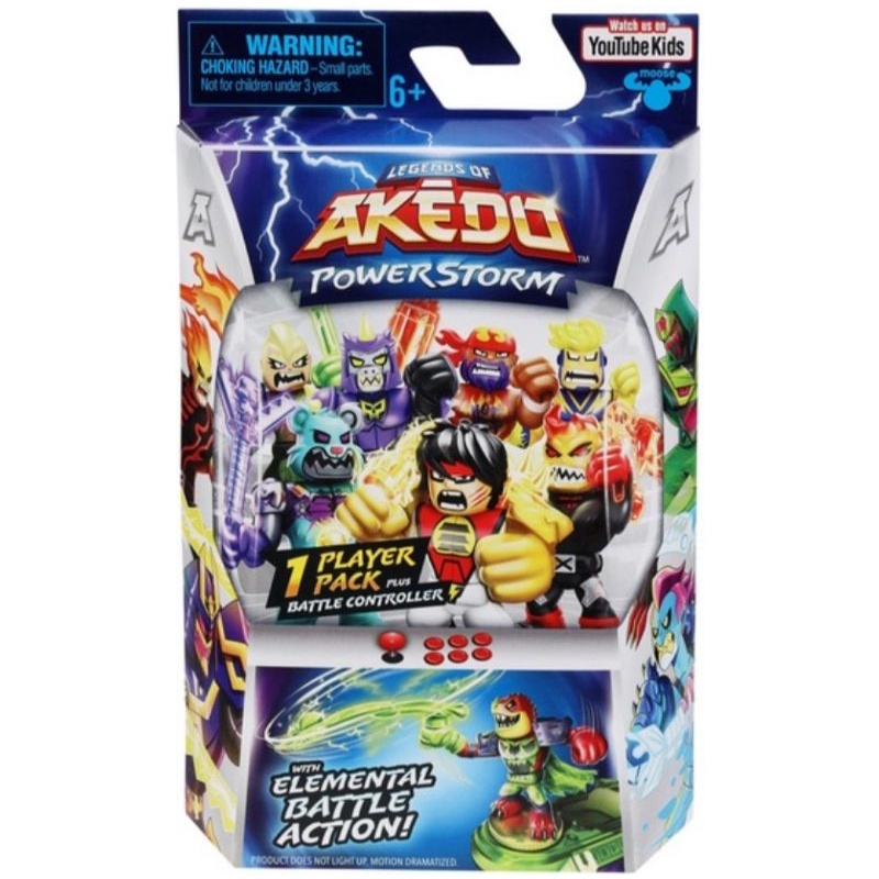 LEGENDS OF AKEDO POWERSTORM 1 PLAYER PACK (RANDOM PICK) | Shopee Malaysia