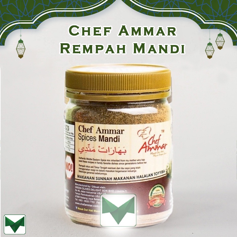 Best chef Ammar spices nasi Arab | Shopee Malaysia
