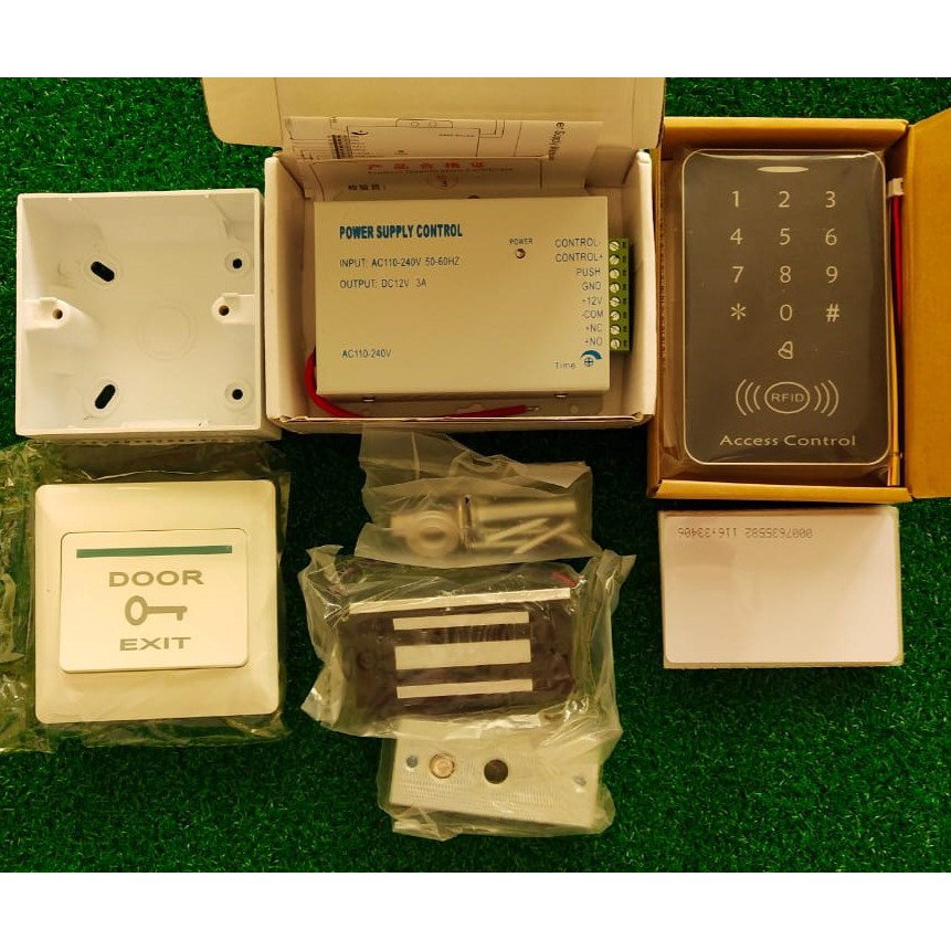 Door LOCK MAGNETIC DOOR LOCK FULL SET 60kg TYPE 1A | Shopee Malaysia