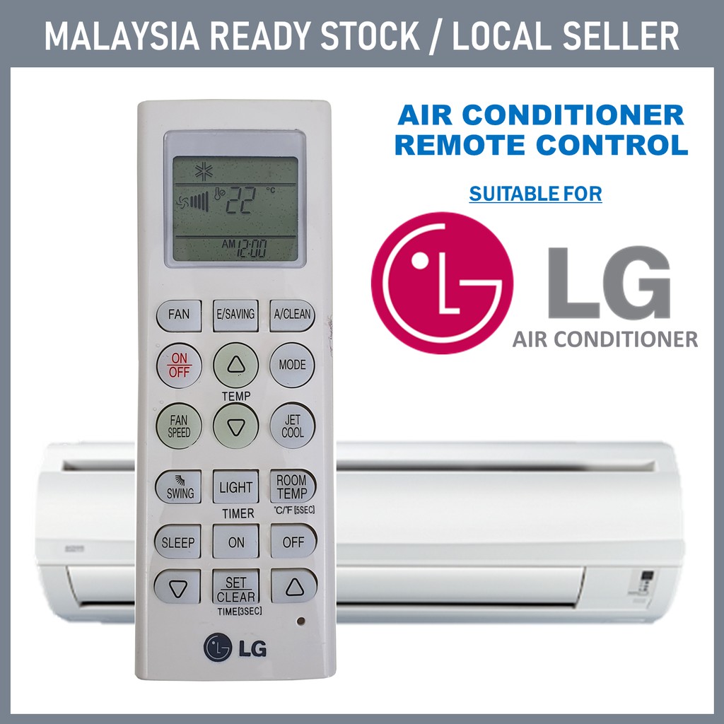 LG Replacement For LG Air Cond / Aircond / Air Conditioner Remote ...