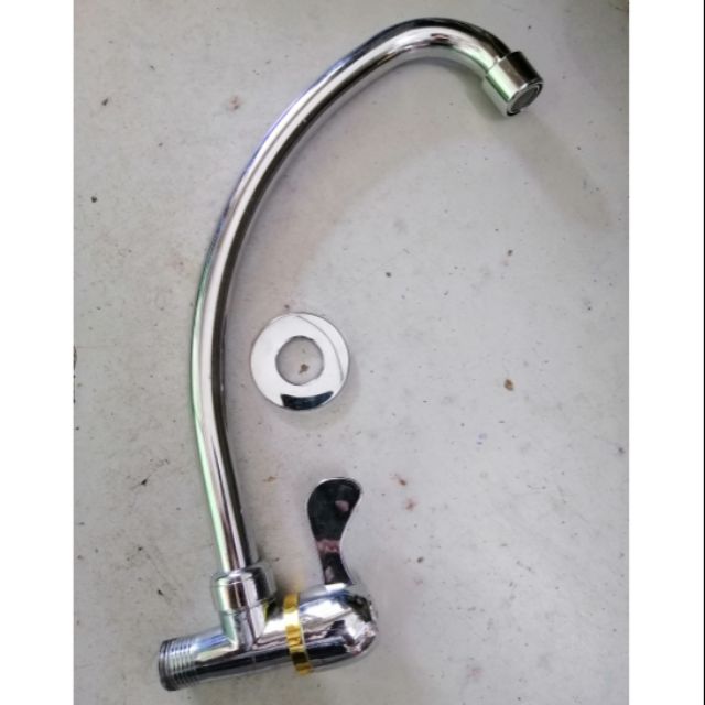 Swan Neck Tap (Pillar Type or Wall Type) | Shopee Malaysia