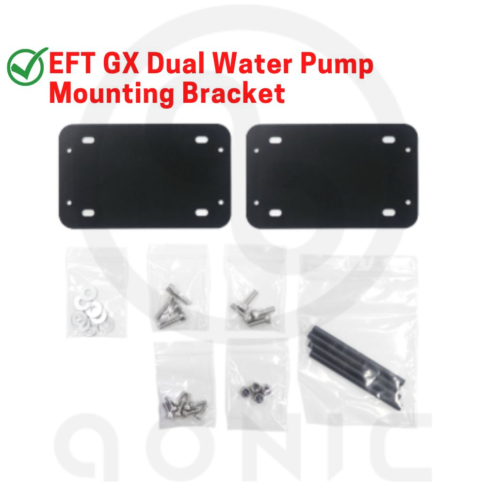 EFT GX Dual Water Pump Mounting Bracket [Aonic Poladrone] | Shopee Malaysia