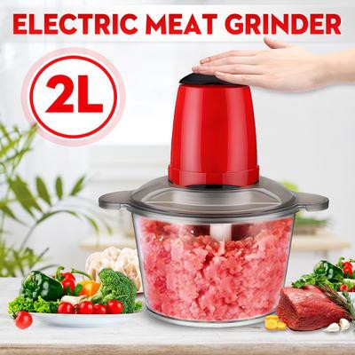 🌹READY STOCK🌹 2L Powerful Electric Multifunction Food Meat Grinder ...