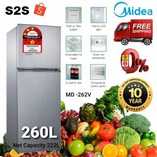 *SHIP TODAY * MIDEA MD -232V/MD-262V/MD-333V/MD-373V 2 DOOR FRIDGE ...