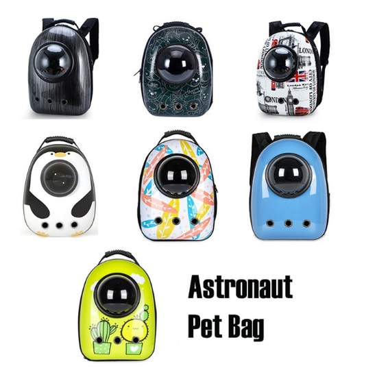 Space Astronaut Capsule Transparent Breathable Cat Dog Backpack Carrier ...